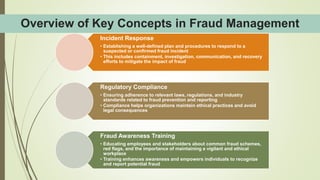 Introduction to Advanced Fraud Risk Management Analysis | PPTX