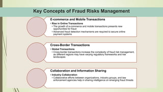 Introduction to Advanced Fraud Risk Management Analysis | PPTX