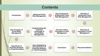 Introduction to Advanced Fraud Risk Management Analysis | PPTX