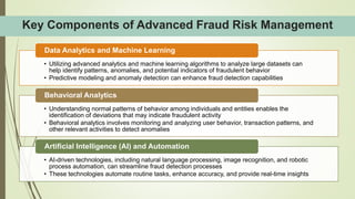 Introduction to Advanced Fraud Risk Management Analysis | PPTX