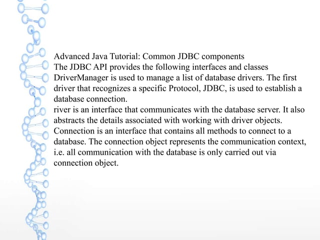 Introduction to advanced java | PPTX