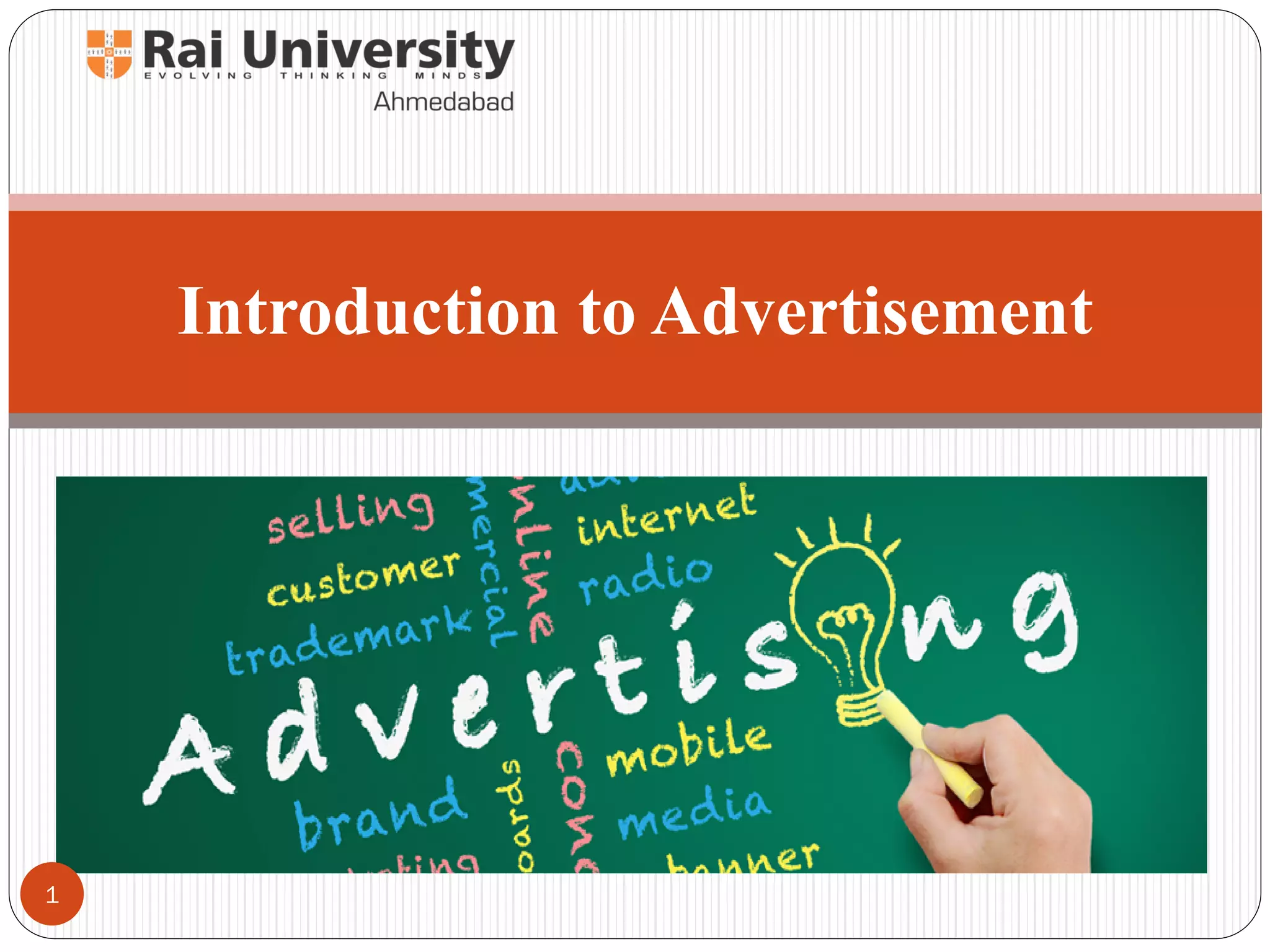 Introduction to advertisement - Basics of advertising | PDF