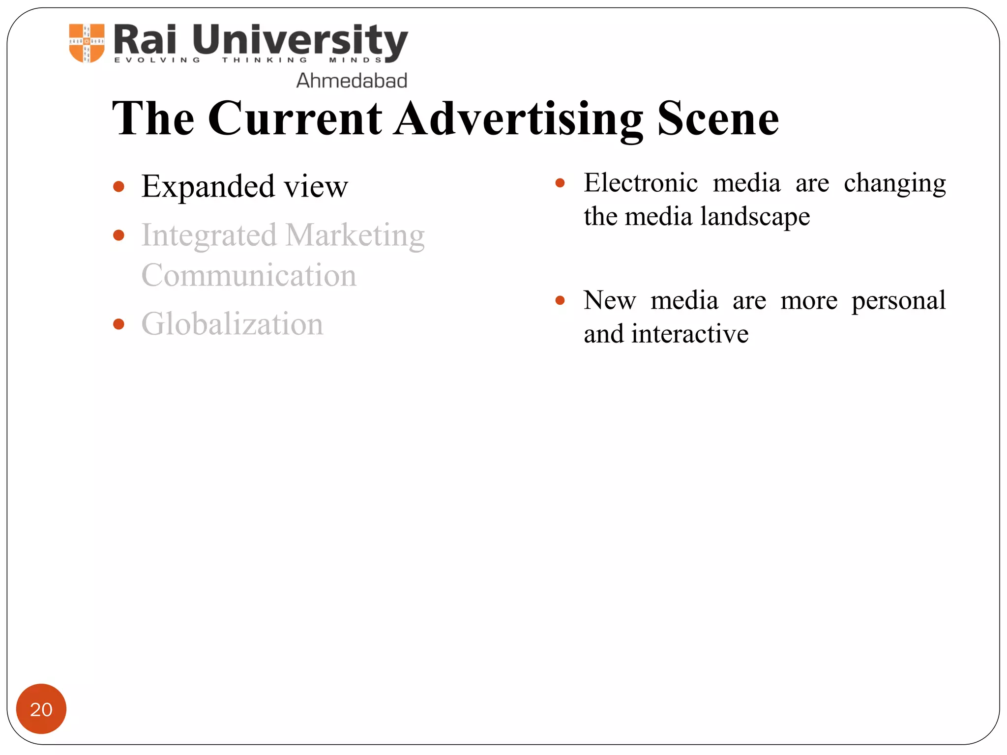 Introduction to advertisement - Basics of advertising | PDF
