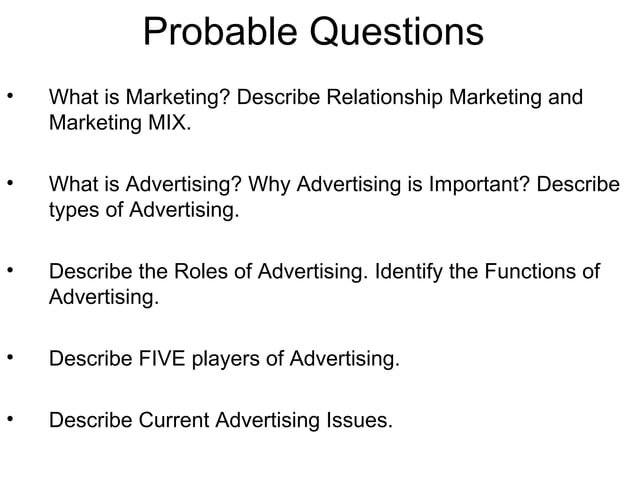 Introduction to advertising | PPT