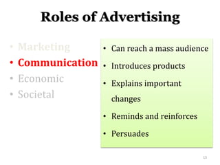 Introduction to advertising | PPTX