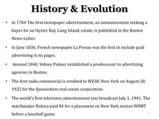 Introduction to advertising | PPTX