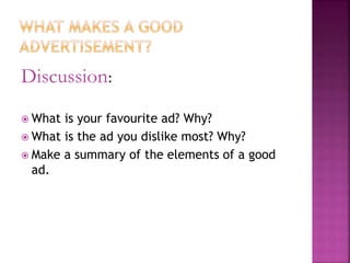 Introduction to Advertising powerpoint pptpptx | PPTX | Advertising ...