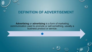 Introduction to advertising | PPTX | Advertising Industry | Industries