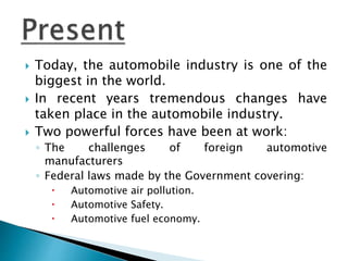 Introduction to automobile engineering | PPT