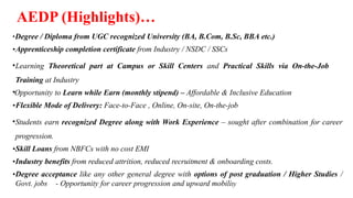 Introduction to AEDP- A Degree as per NEP.pptx