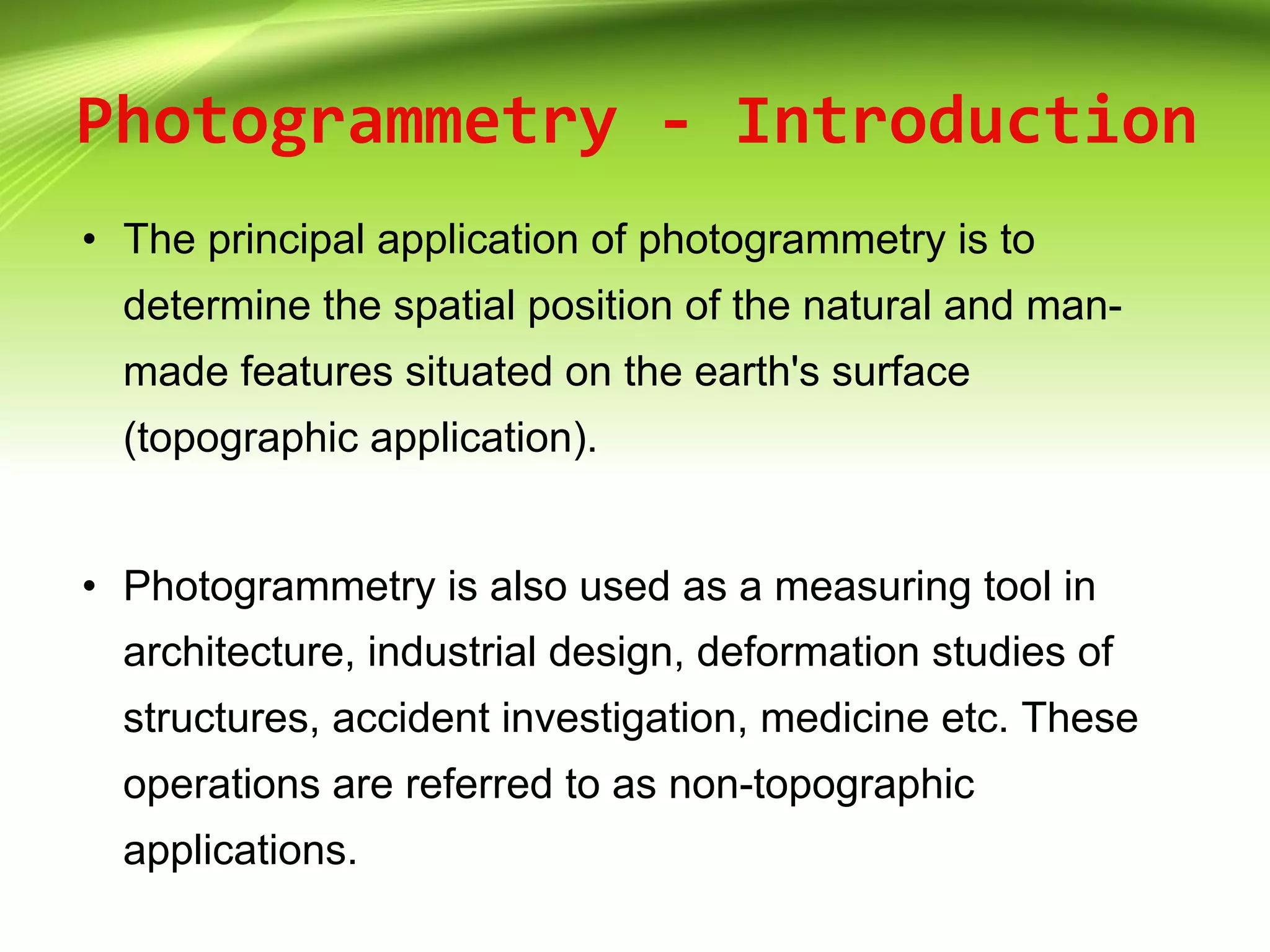 Introduction to aerial photography and photogrammetry.ppt