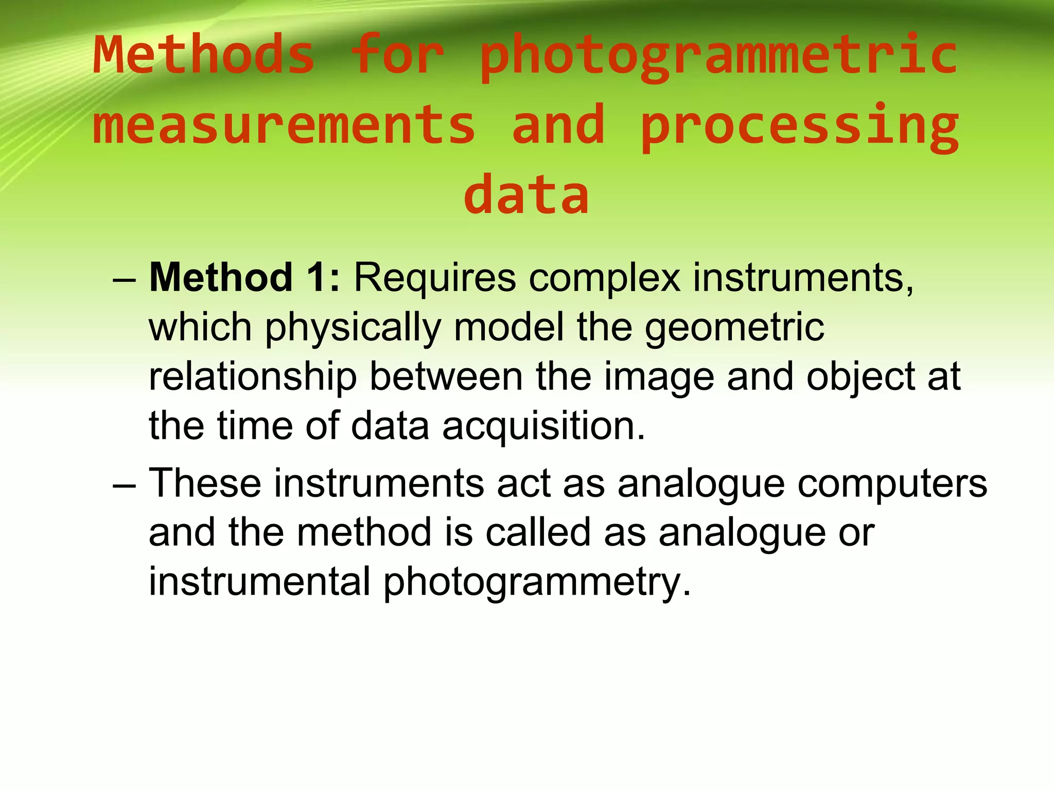 Introduction to aerial photography and photogrammetry.ppt
