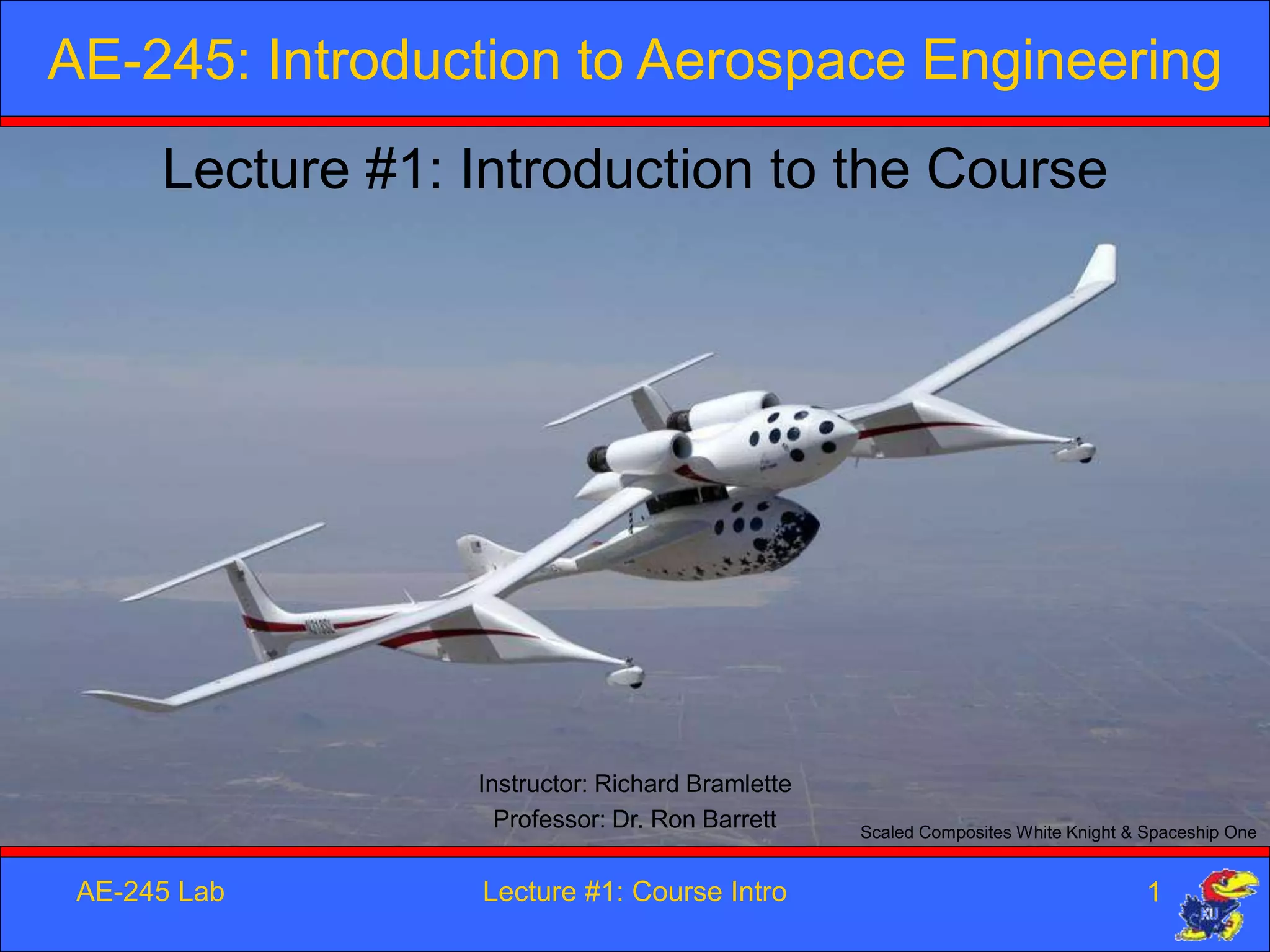 Introduction to aerospace_engineering | PPT