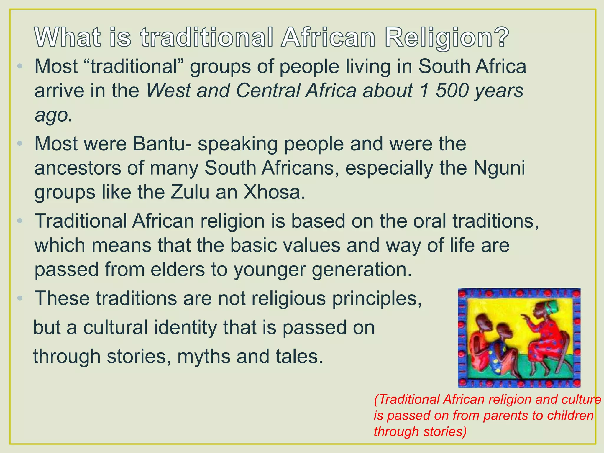 Introduction to african history, culture and society | PPTX