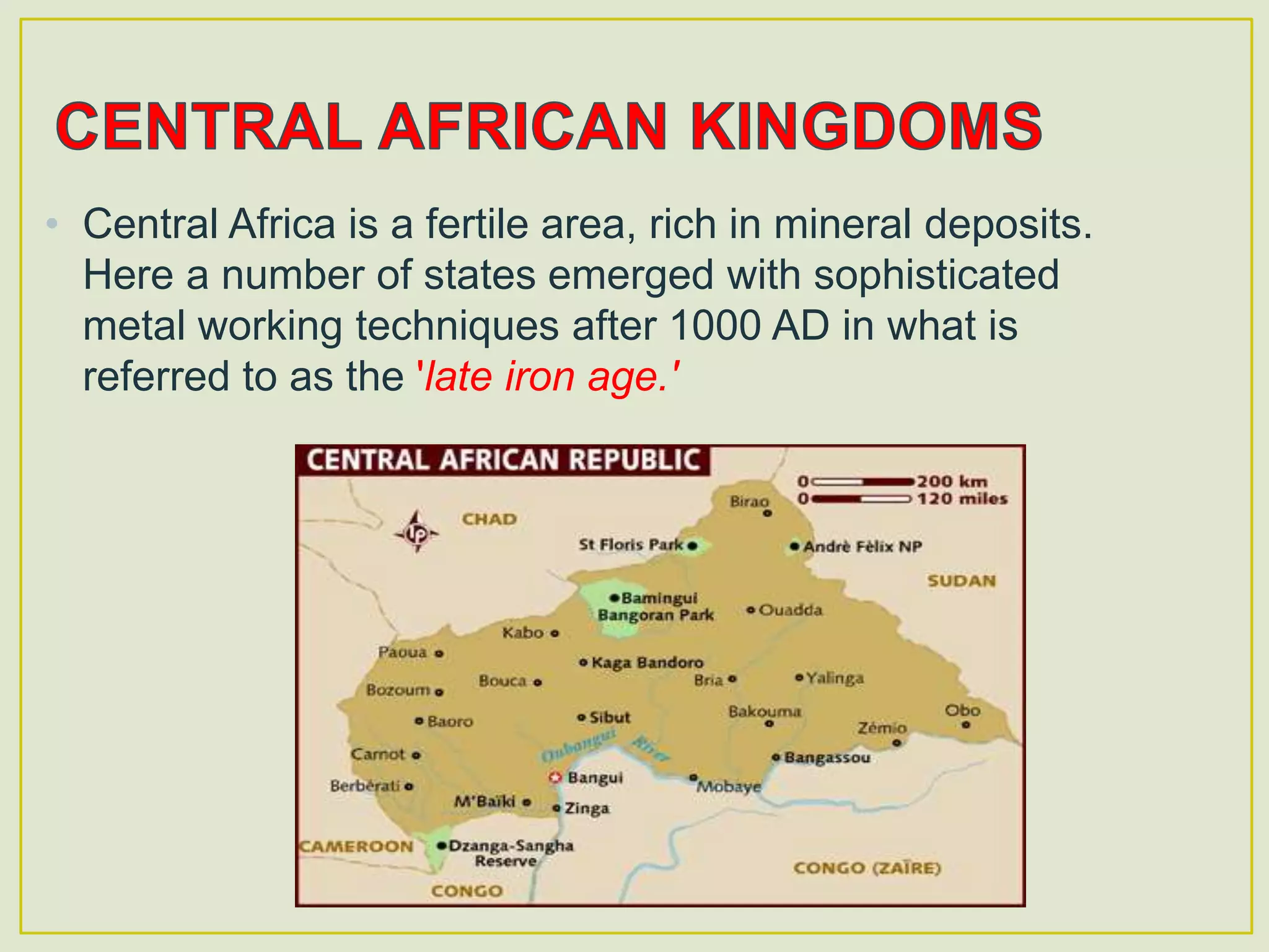 Introduction to african history, culture and society | PPTX