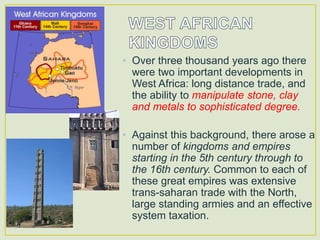 Introduction to african history, culture and society | PPTX