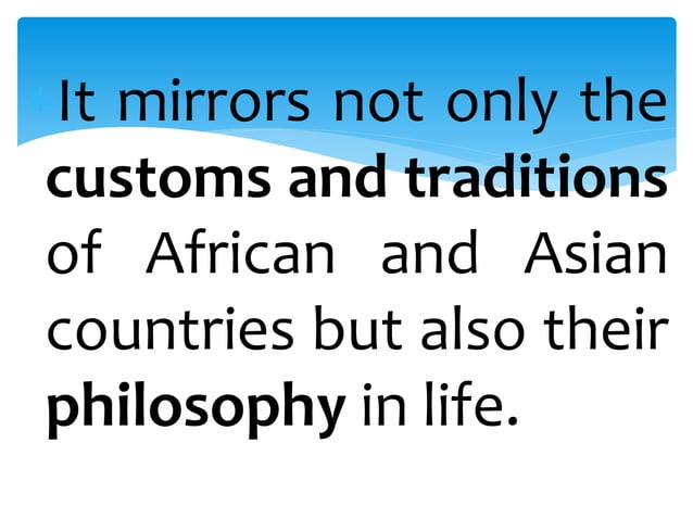 Introduction to Afro-Asian Literature | PPTX | Books and Literature