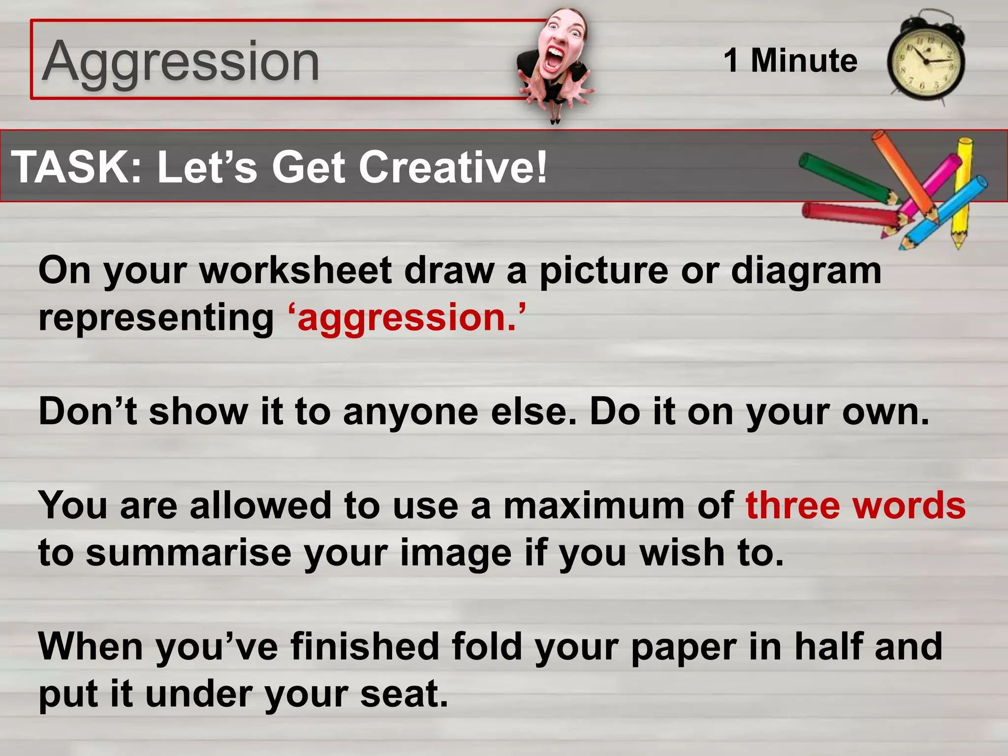 Introduction to aggression A2 | PPTX