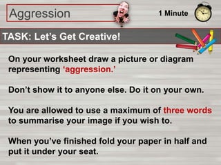 Introduction to aggression A2 | PPTX