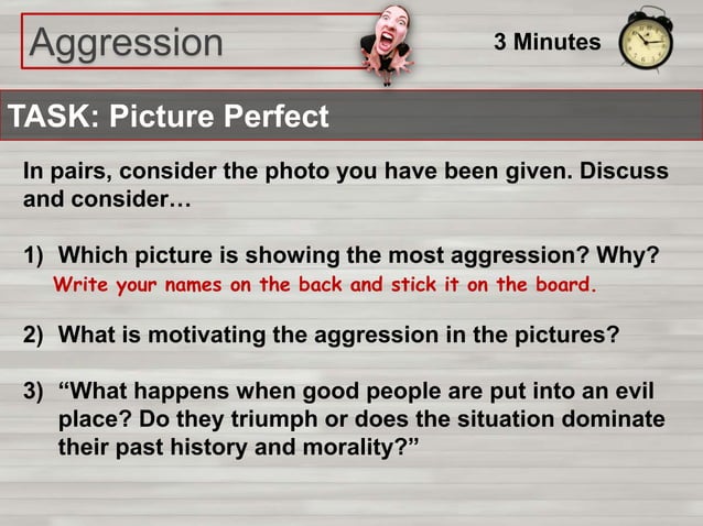 Introduction to aggression A2 | PPTX