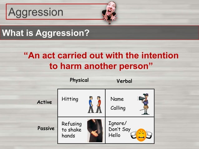 Introduction to aggression A2 | PPTX