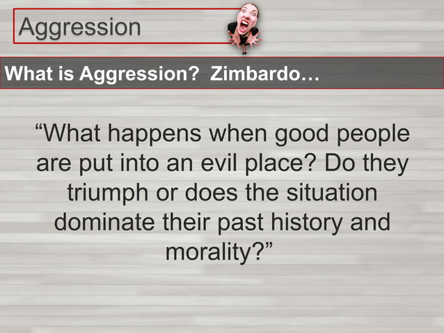 Introduction to aggression A2 | PPTX
