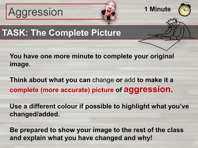 Introduction to aggression A2 | PPTX