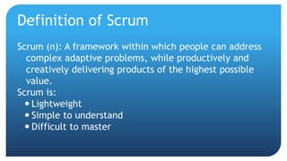 Introduction to agile | PPT