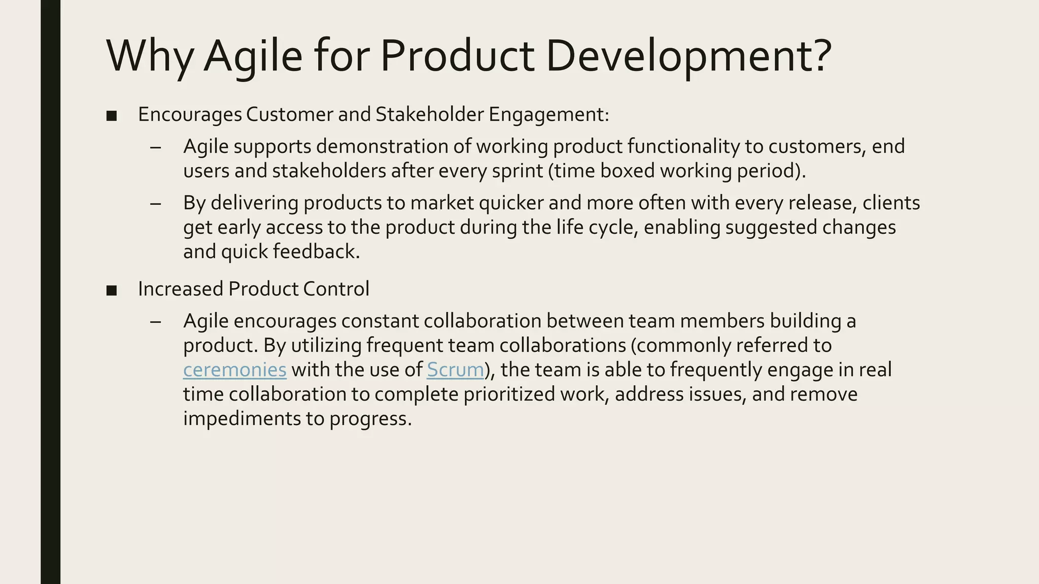 Introduction to Agile Development | PPTX