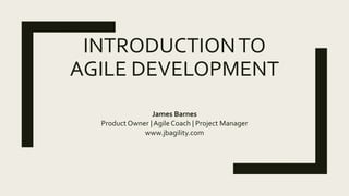 Introduction to Agile Development | PPTX