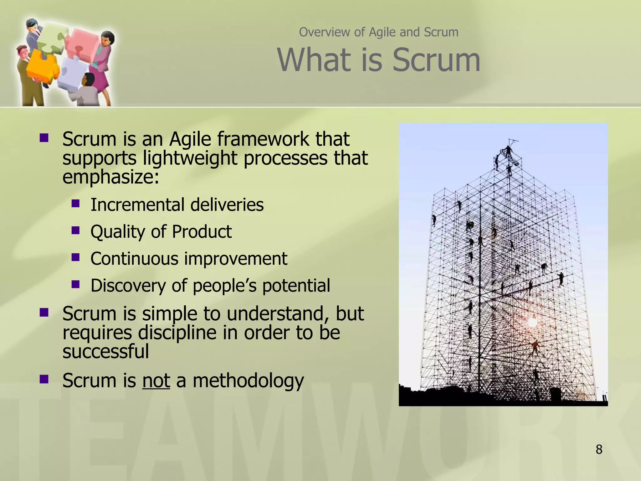 Introduction to agile scrum | PPT