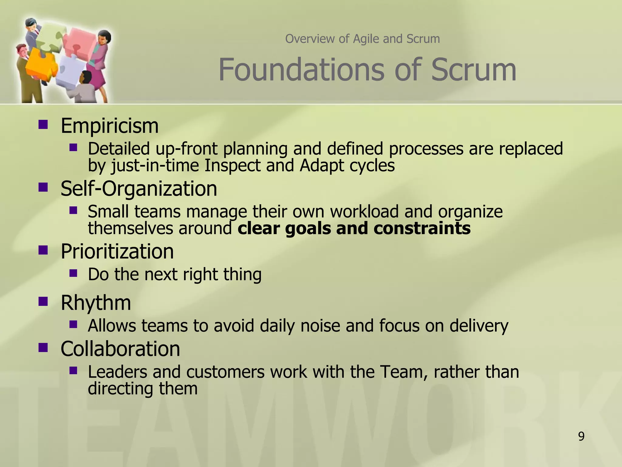 Introduction to agile scrum | PPT