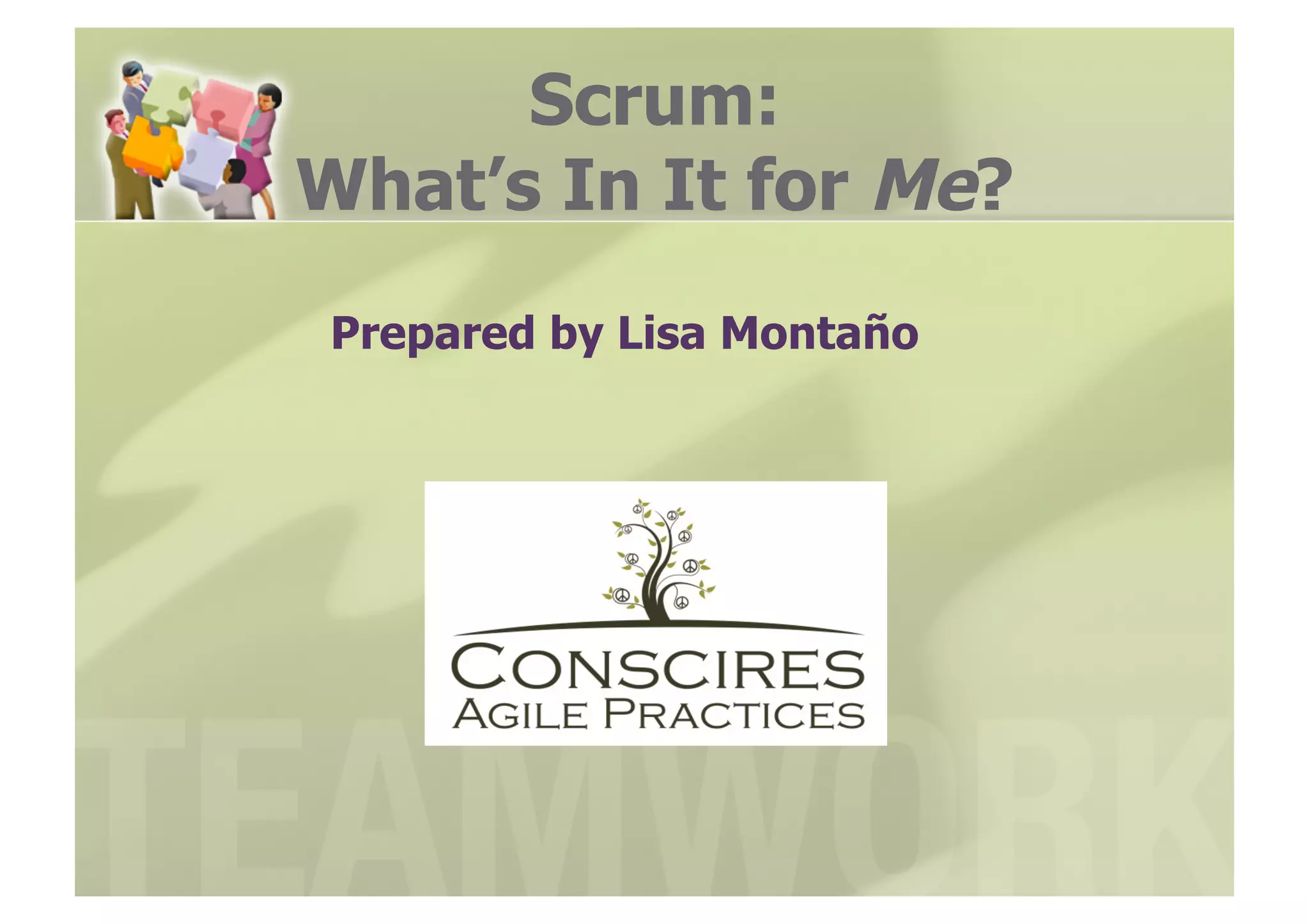 Introduction to agile scrum | PPT