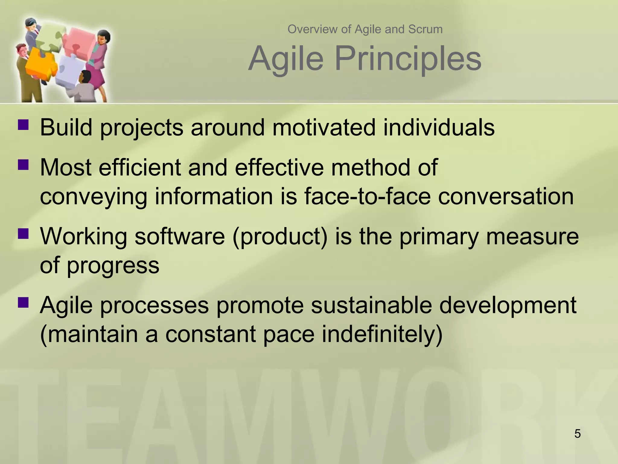 Introduction to agile scrum | PPT