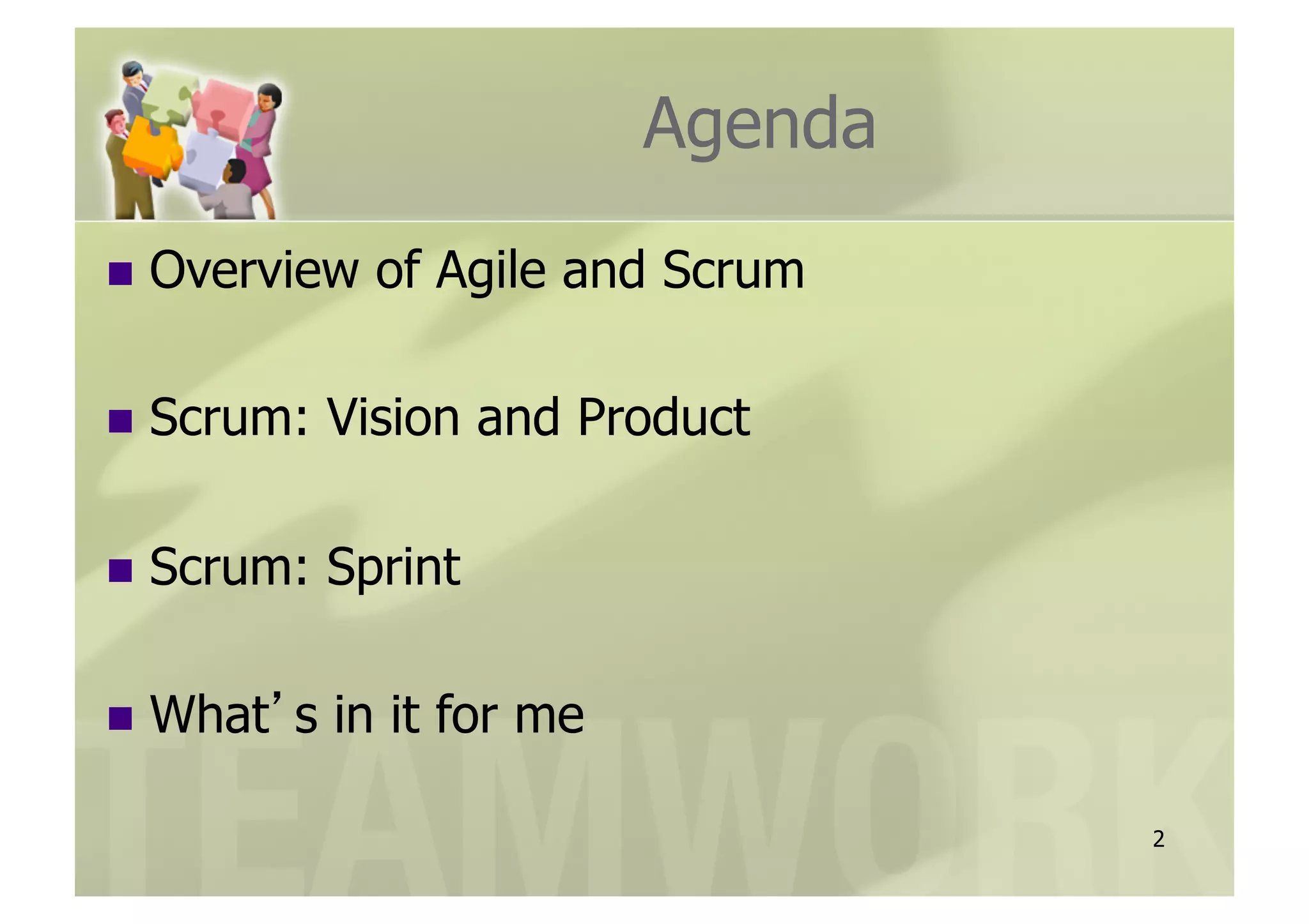 Introduction to Agile & Scrum | PPT