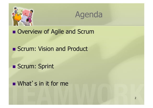 Introduction to Agile & Scrum | PPT