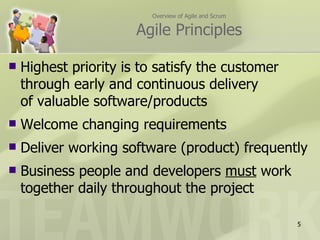 Introduction to agile scrum july 18th | PPT
