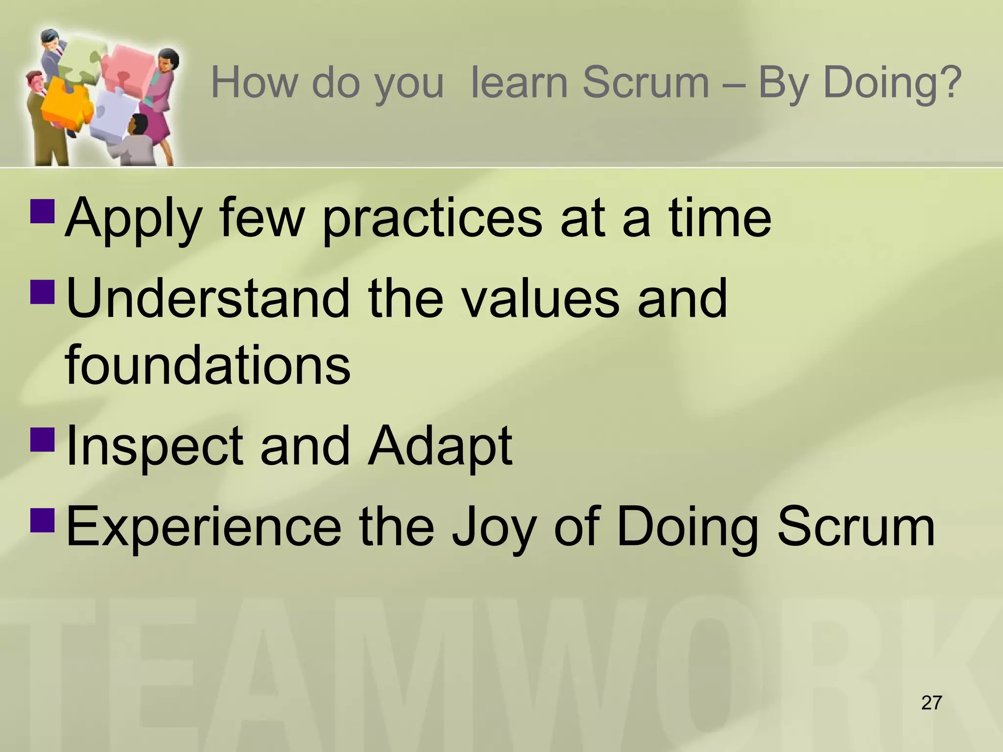 Introduction to Agile & Scrum | PPT