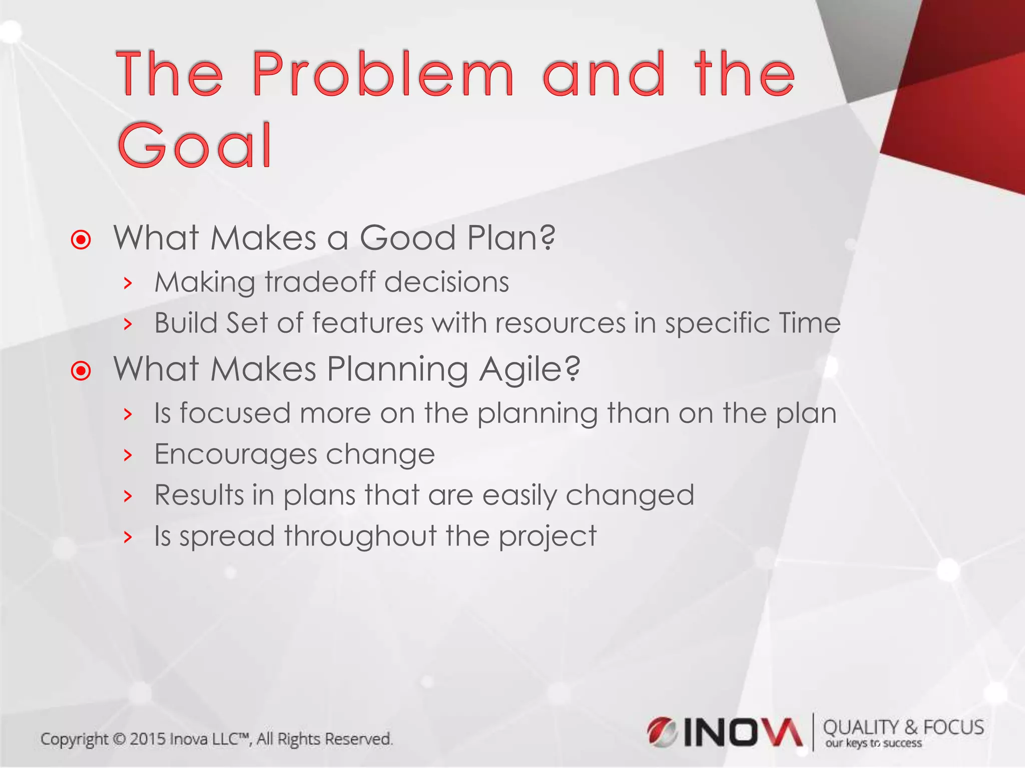 Introduction To Agile Estimating And Planning Ppt