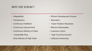 Introduction to Scrum framework | PPT