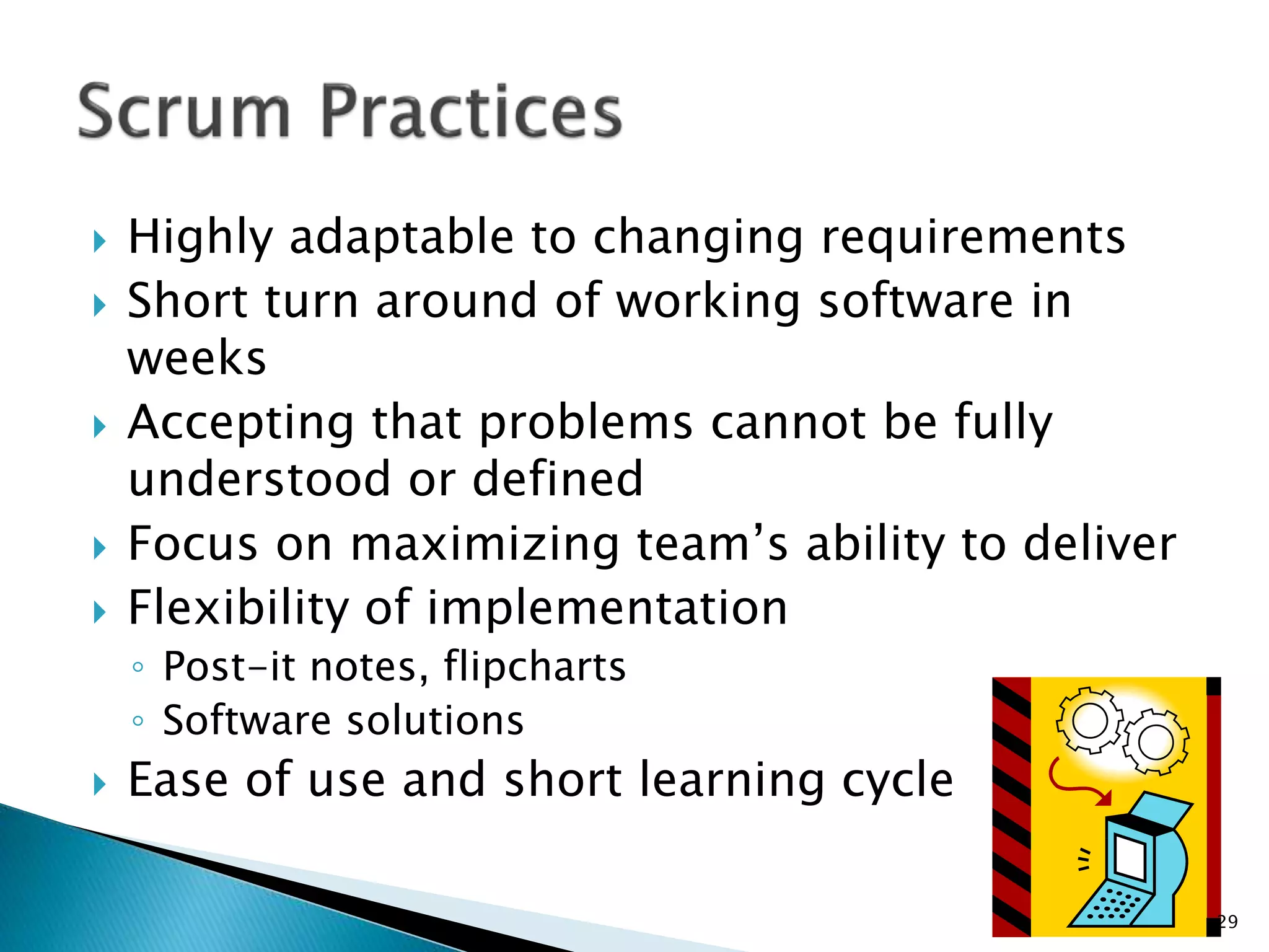 Introduction To Agile Project Management Scrum 101 Ppt
