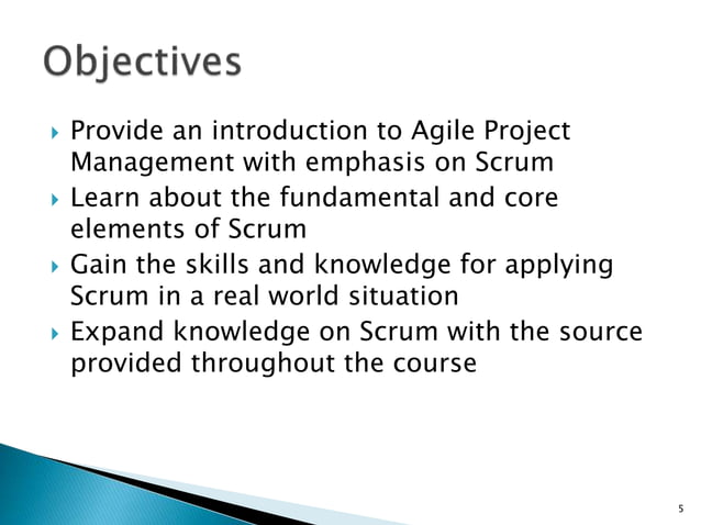 Introduction to Agile Project Management - Scrum 101 | PPT