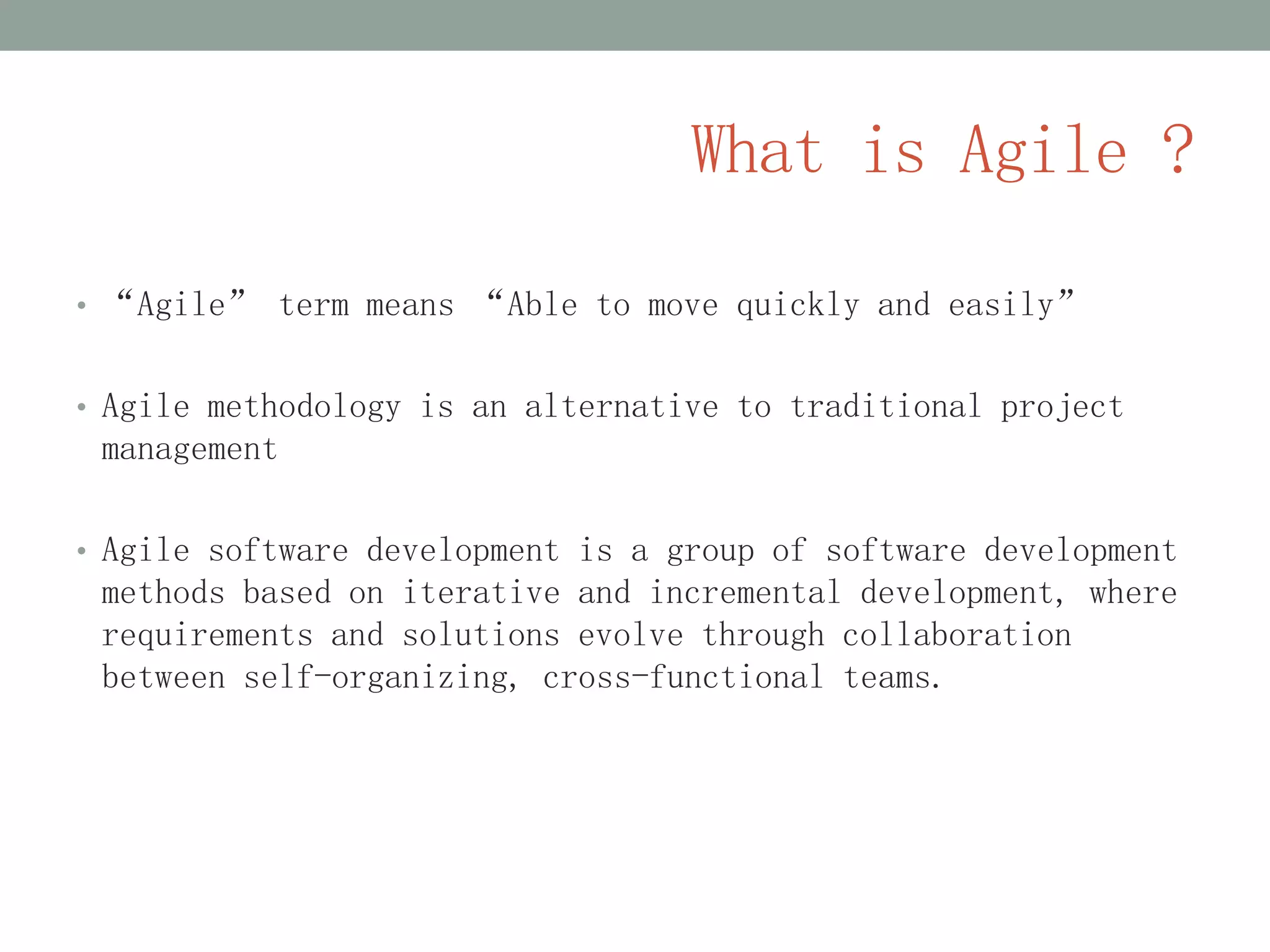 Introduction to Agile Scrum Methodology | PPT