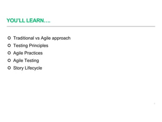 Introduction to Agile Testing | PPT