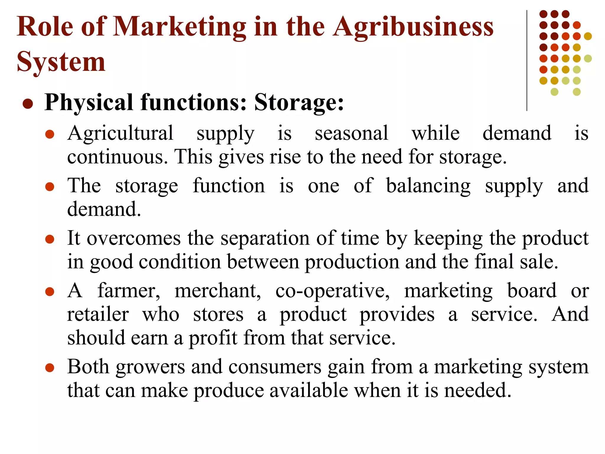 Introduction to agribusiness marketing | PPTX