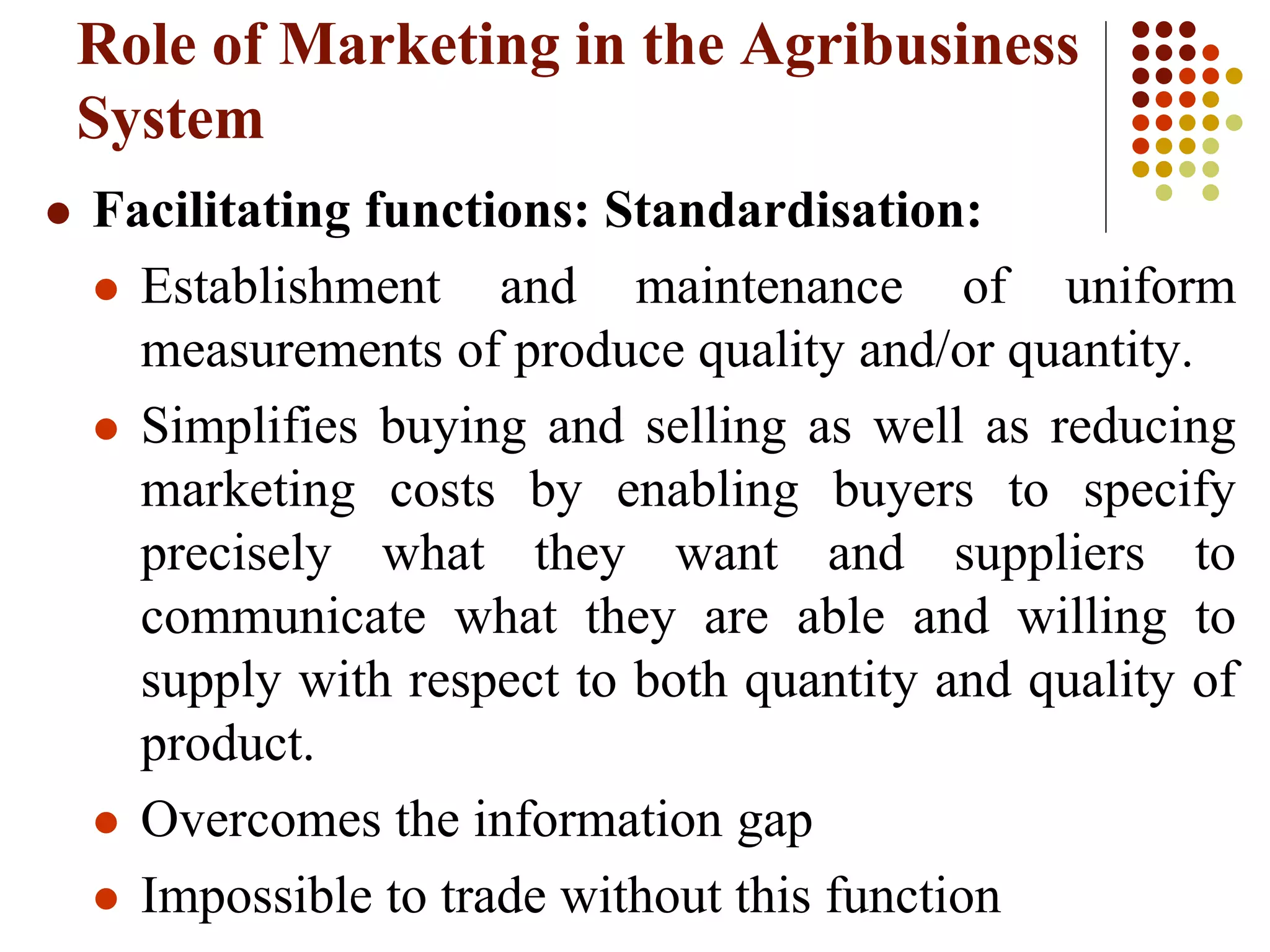 Introduction to agribusiness marketing | PPTX