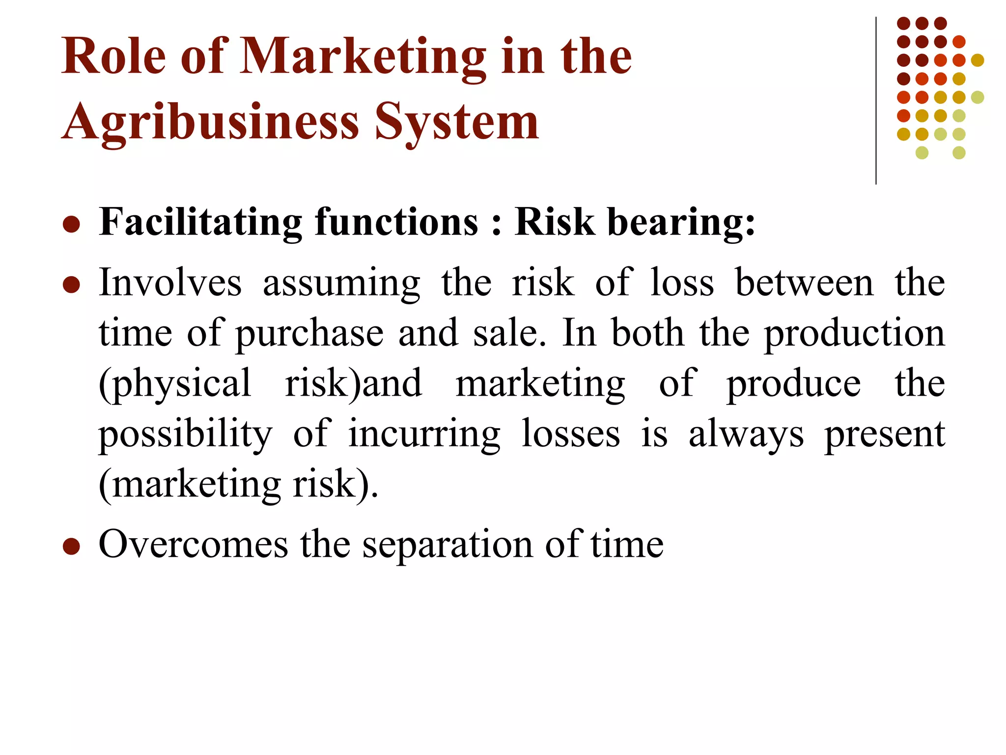 Introduction to agribusiness marketing | PPTX