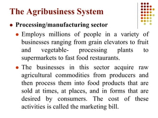 Introduction to agribusiness marketing | PPTX