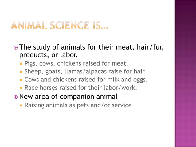 Introduction to agriculture handout | PPTX