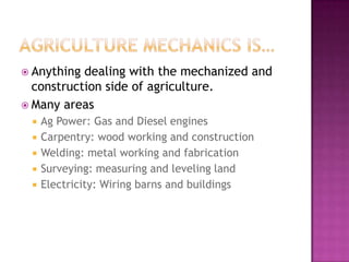 Introduction to agriculture handout | PPTX